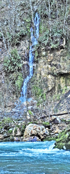 Quartzville Waterfalls